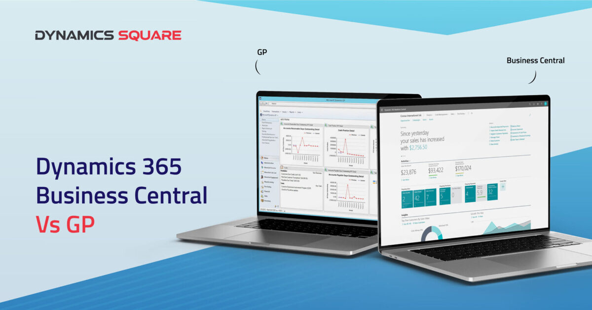 Comparing Dynamics GP vs Dynamics 365 Business Central